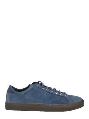 Diemme Chocolate Leather Sneakers - Navy