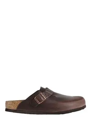 BIRKENSTOCK BIRKENSTOCK Leather Clogs Brown