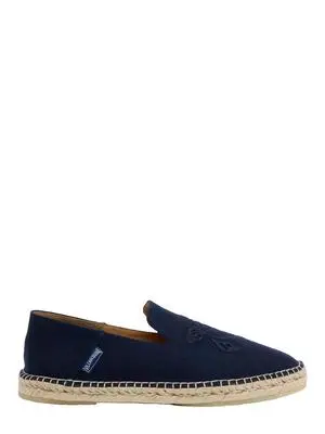 Vilebrequin Embroidered Turtle Boat Shoes - Blue