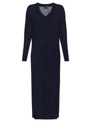 Vilebrequin Crochet Midi Dress - Blue