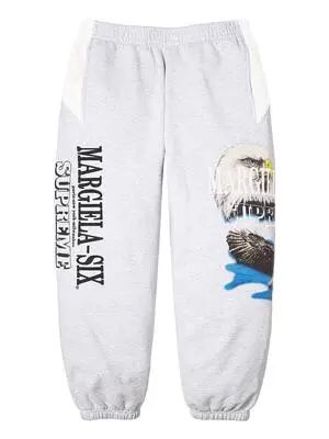 Supreme X Mm6 Maison Margiela Eagle Sweatpant - Grey