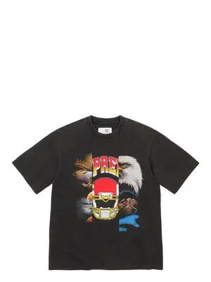 Supreme X Mm6 Maison Margiela Split Short-sleeve Top - Black