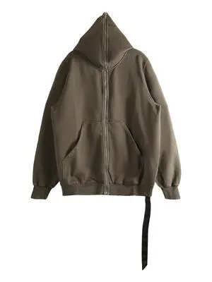 Rick Owens Felpa Jumbo Gimp Hoodie - Brown