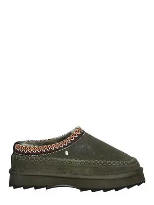 EMU AUSTRALIA Sharky Adventure Scuff Slippers - Green
