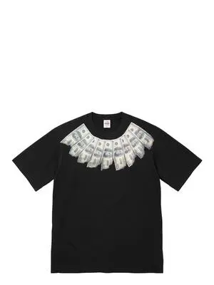 Supreme X Mm6 Maison Margiela Money Short-sleeve Top - Black