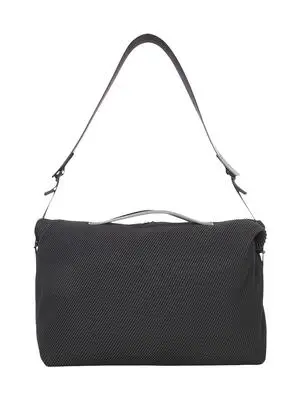 Issey Miyake Pleated Travel Bag - Black