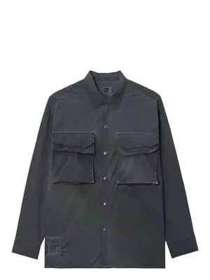 Izzue Chest-pockets Shirt - Grey