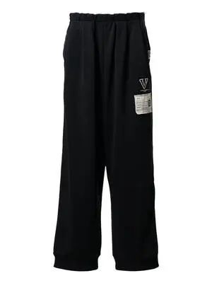 Mihara Yasuhiro Amateur Sewn Track Pants - Black