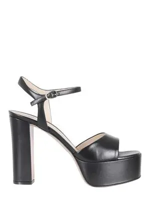 Roberto Festa Platform High Heel Sandals - Black
