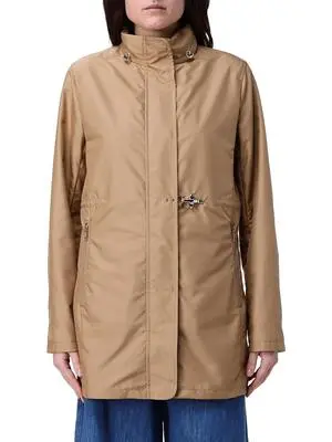 FAY Technical Poplin Raincoat - Brown