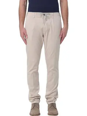 Eleventy Eleventy Tailored Chinos With Drawstring Waist Sand