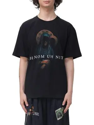 IH NOM UH NIT Printed Cotton T-shirt - Black