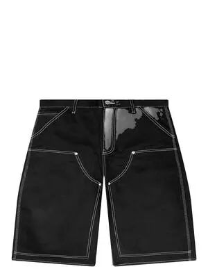 AWAKE NY Double Knee Jort - Black