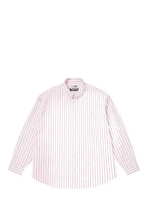 Supreme X Mm6 Maison Margiela Stripe Shirt - White