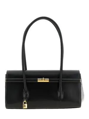 Dolce & Gabbana Marlene Grained Leather Bag - Black