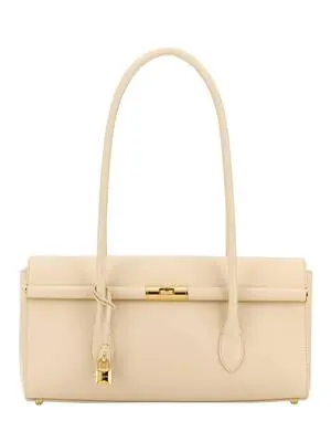Dolce & Gabbana Marlene Grained Leather Bag - Butter