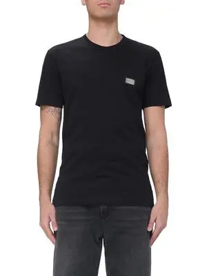 Dolce & Gabbana Cotton T-shirt With Logo Black