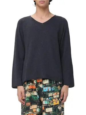 LANEUS V-neck Pullover - Black