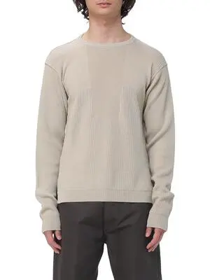 Rick Owens Ribbed Crewneck Sweater - Sand