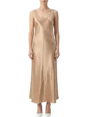 Max Mara Sleeveless Midi Dress - Beige