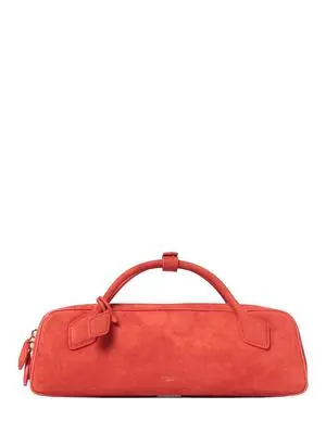 Alaïa Le Teckel Suede Bag - Orange