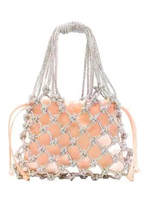 HIBOURAMA Carrie Crystal Bag - Silver
