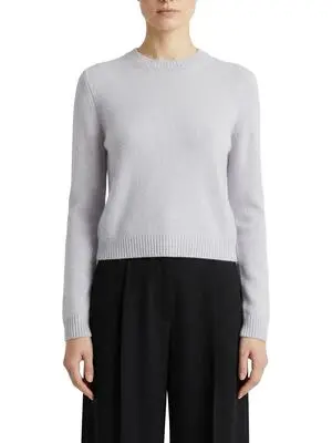 Khaite Crew Neck Sweater - Ice