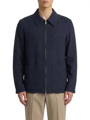 Barena Venezia Zip Up Jacket - Blue
