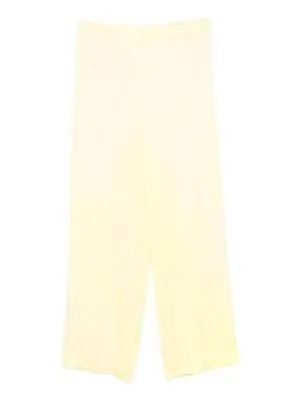 JIL SANDER Fit Trousers - Yellow