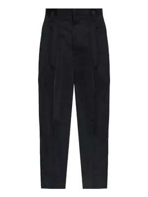 JIL SANDER Pleated Trousers - Black