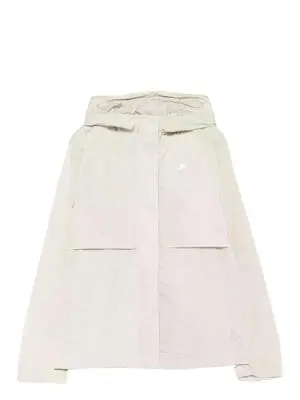 K-WAY Hooded Jacket - Neutrals
