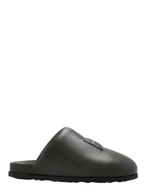 Givenchy Logo-patch Mules - Green
