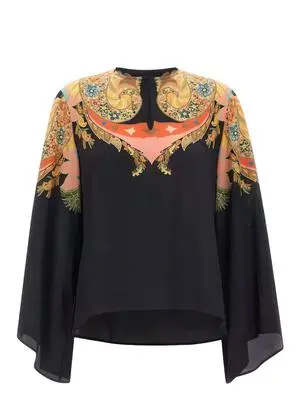 Etro Flared-sleeve Blouse - Black