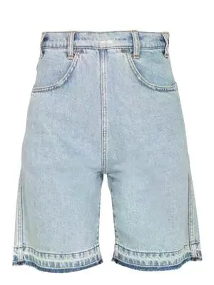 Philosophy Di Lorenzo Serafini Belt-loops Shorts - Blue