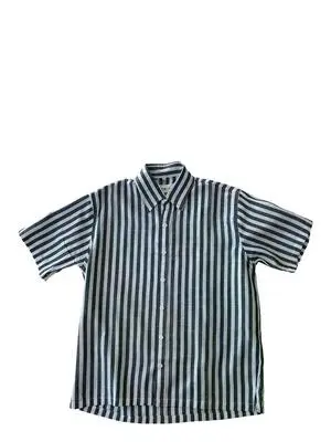 LAST CALL FOR Striped Shirt - Blue