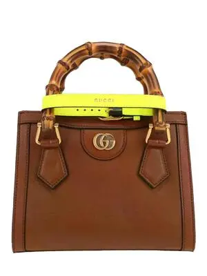 GUCCI 2020s Small Diana Leather Shoulder Bag