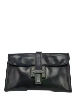 HERMÈS 1992 Hermès Jige Flap Pouch