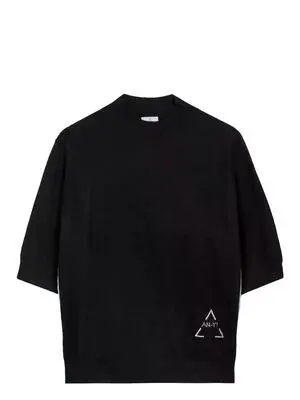 AN-Y1 Crew Neck Top - Black