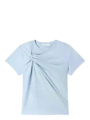 Good American Twisted T-shirt - Blue