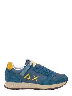 SUN 68 Logo-detail Sneakers - Blue