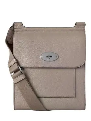 Mulberry Small Antony Leather Messenger Bag - Neutrals