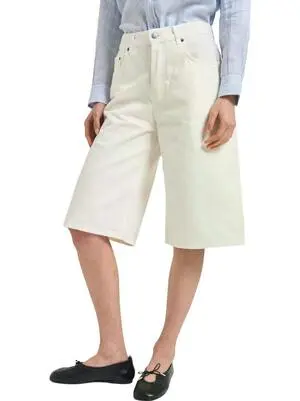 HAIKURE Denim Shorts - Neutrals