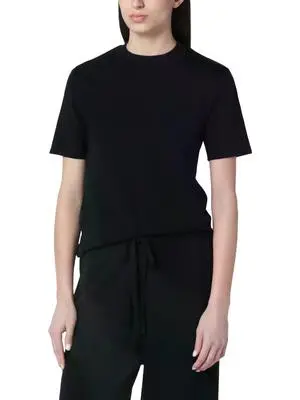 ENTIRE STUDIOS Fine-knit T-shirt - Black