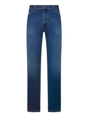 Zegna Straight Leg Jeans - Blue