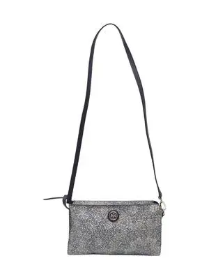 Tory Burch Floral-print Crossbody Bag - Blue