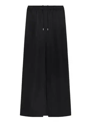 COURREGES Elasticated-waistband Trousers - Black