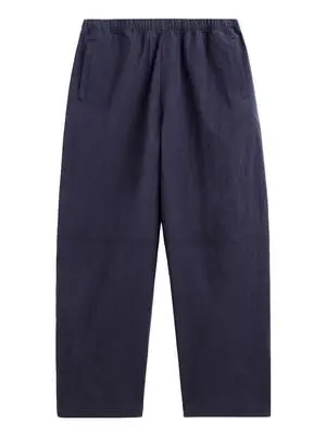 Cos Elasticized Barrel-leg Pants - Navy