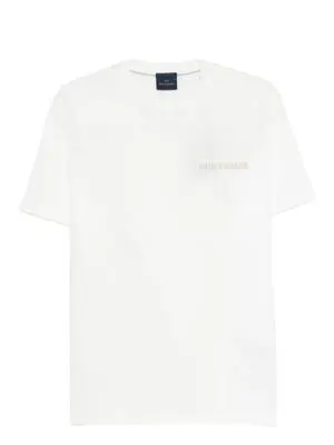 Paul & Shark Logo-lettering T-shirt - White