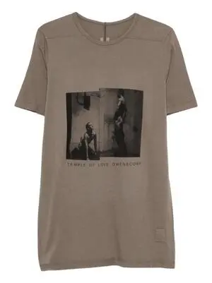 Rick Owens Printed T-shirt - Grey