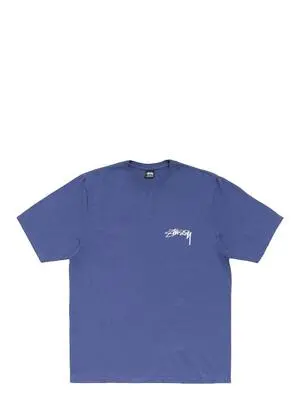 StÜssy Skate Stack Pigment Dyed Tee Shirt Indigo